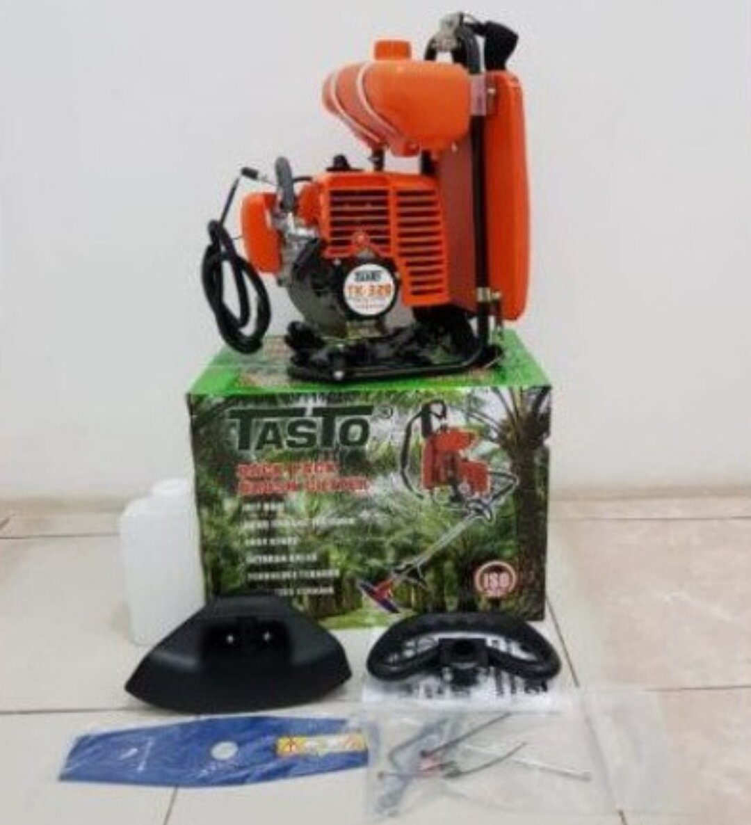 Tasto - Mesin Babat Rumput 328 Alat Potong Rumput Grass Cutter | Lazada ...