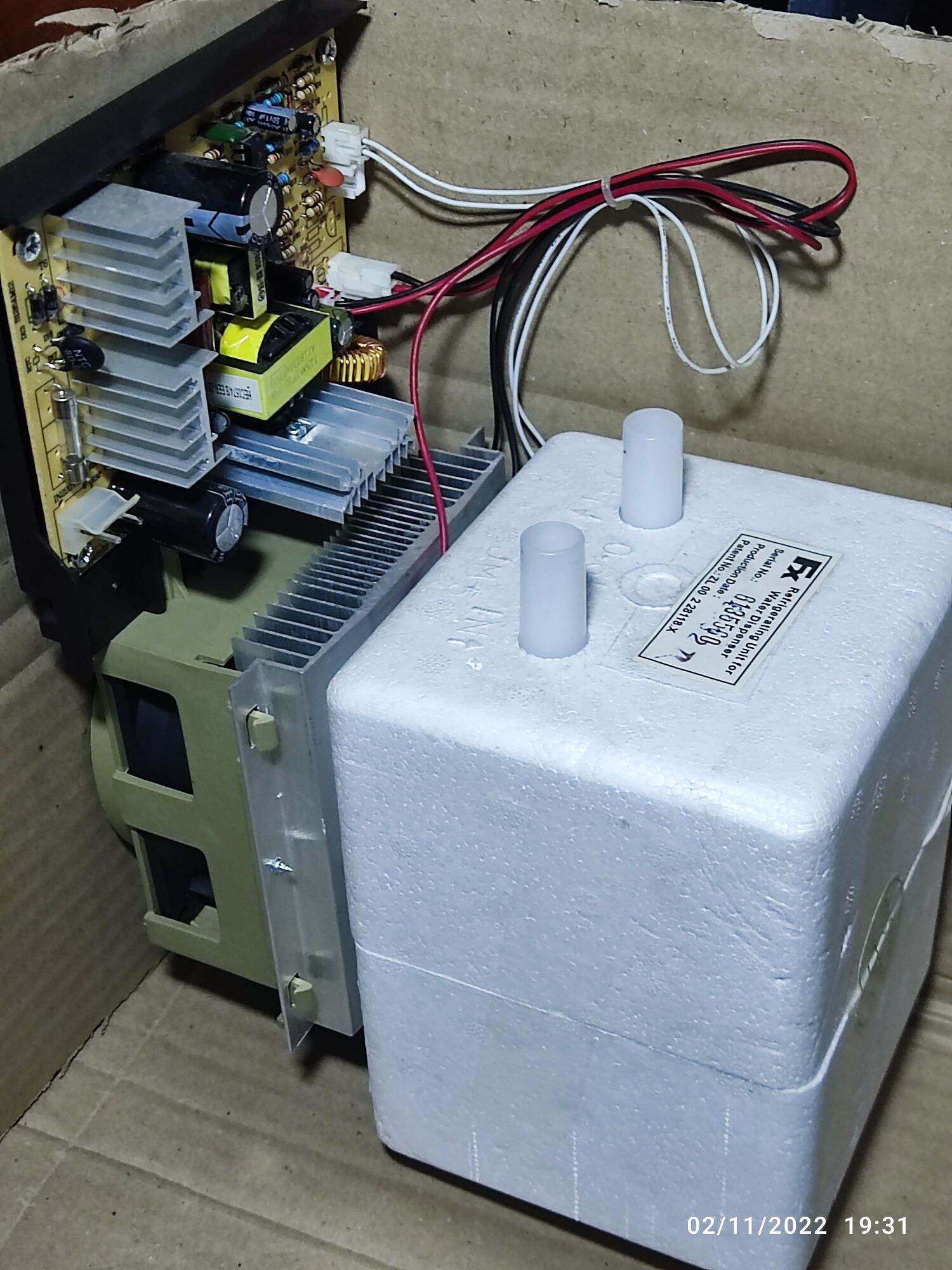 set modul pcb kipas dan tabung pendingin dispenser kirin | Lazada Indonesia