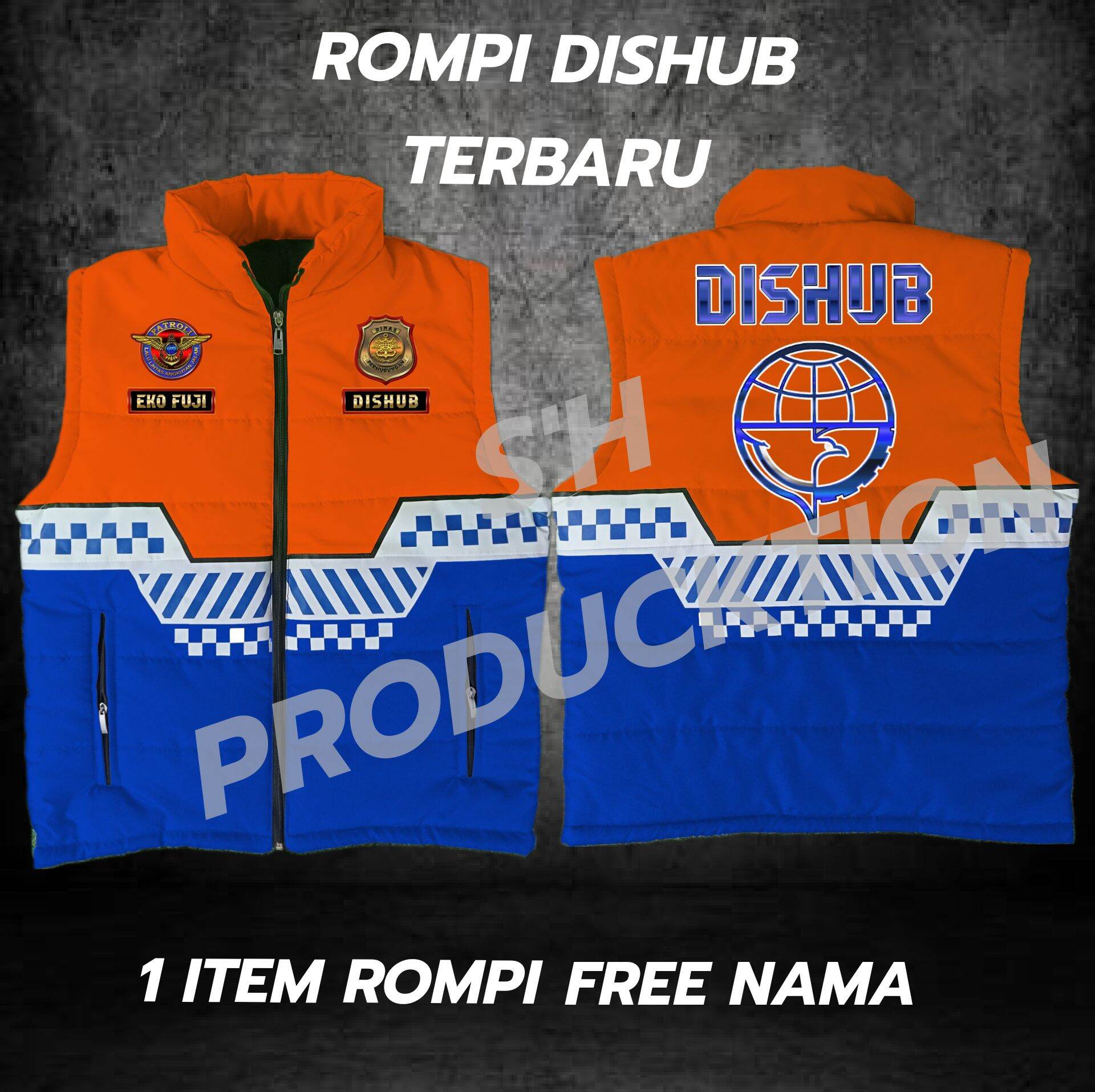 rompi dishub terbaru rompi dishub rompikemenhub rompi gelembung ...