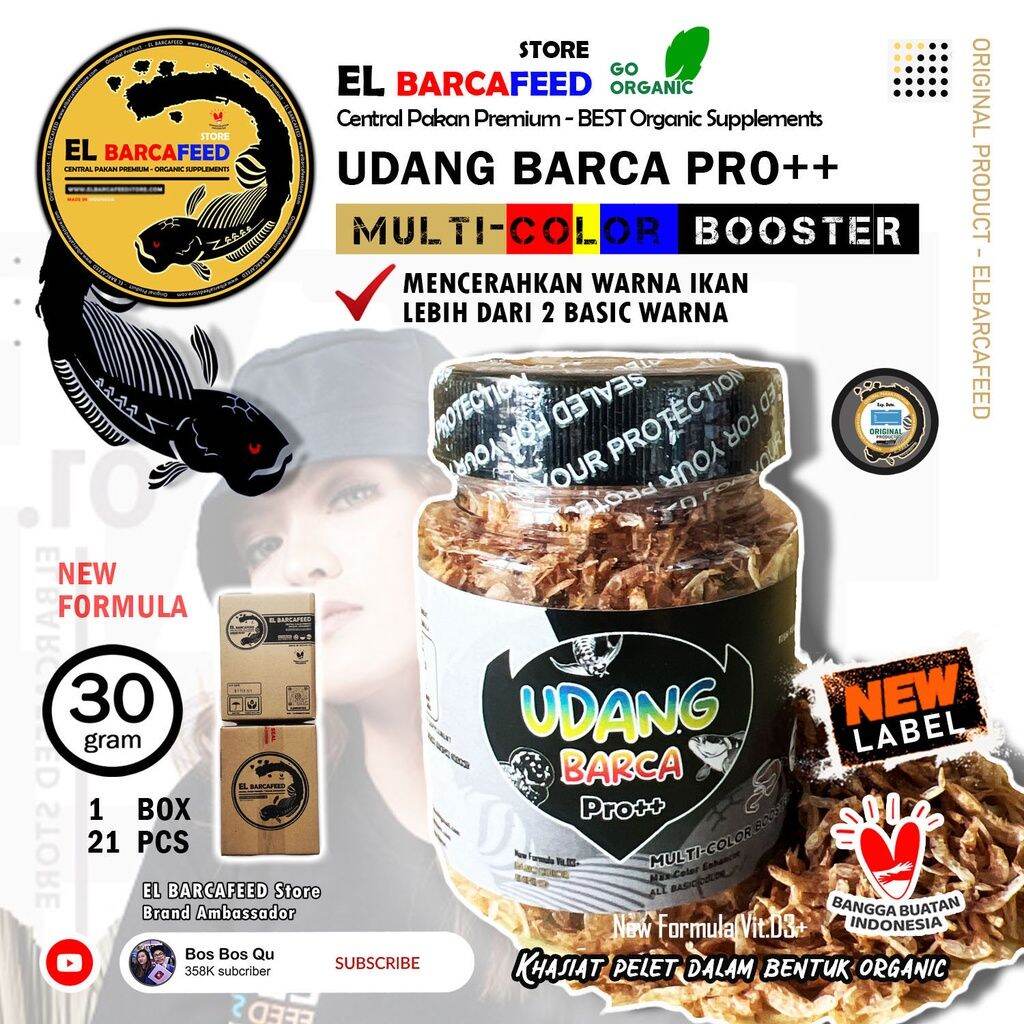 MAKANAN IKAN REPACK ELBARCA | maggot barca | udang barca | ulhong barca ...