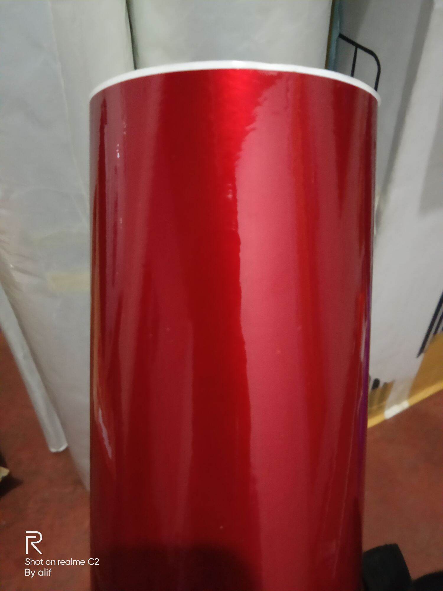 Stiker Skotlet Merah Metalik Skotlet Motor Merah Candy Sticker Merah ...