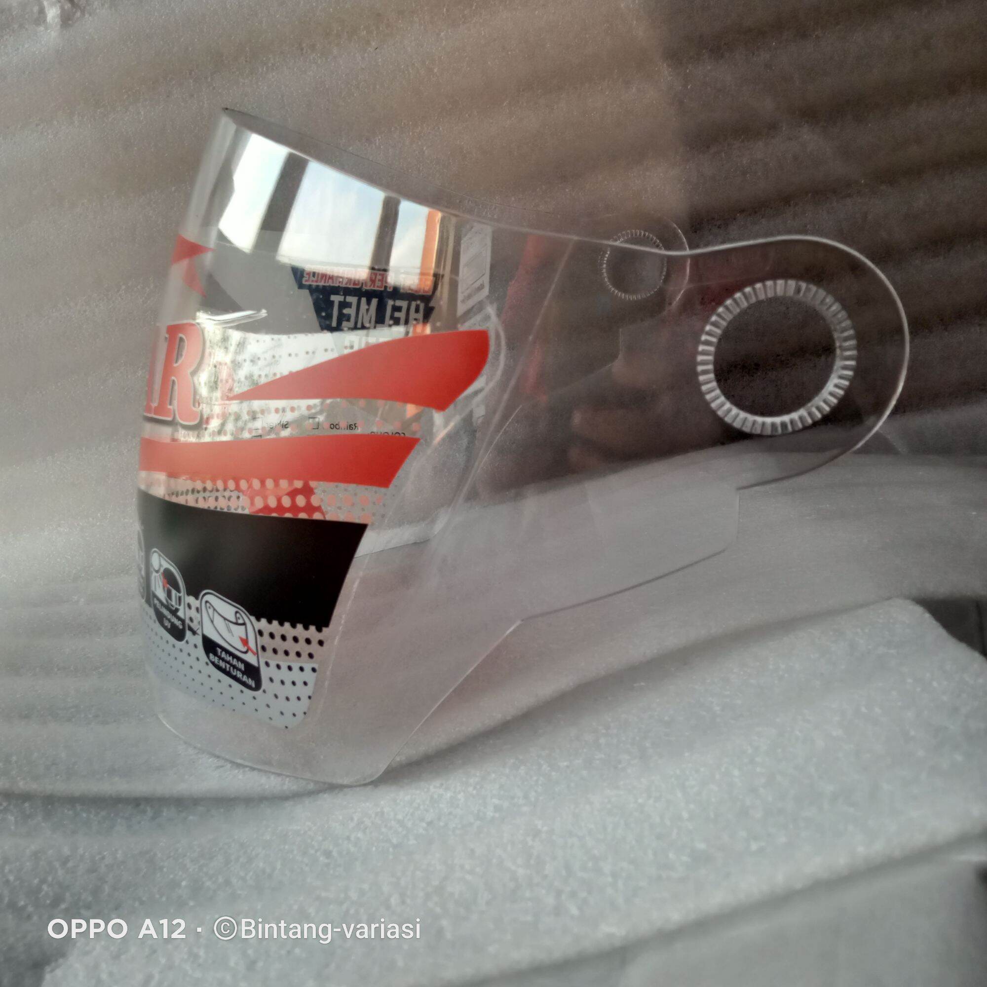 kaca visor helm jpx Supermoto/ semi cross original merk clear warna ...