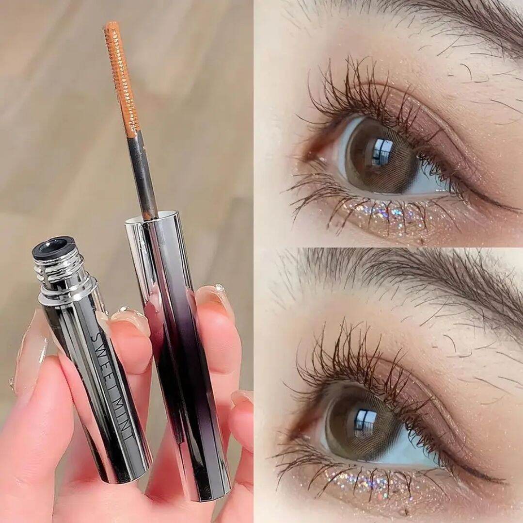 Mascara Besi Waterproof Tahan Lama Melentikan Warna Coklat dan Hitam ...