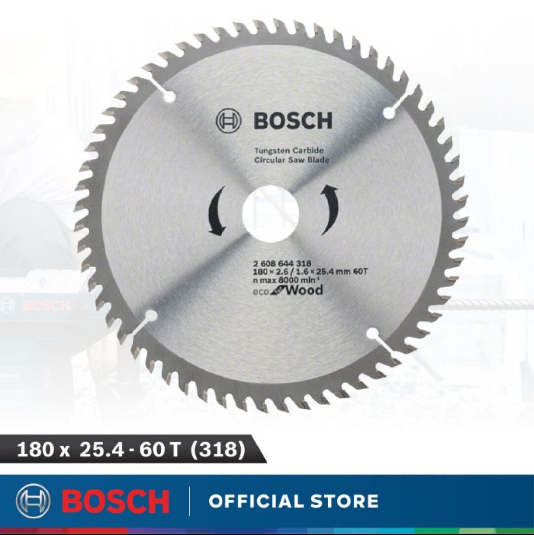 Mata gergaji kayu circle Bosch 7 inch 60 T mata geegaji circular saw ...
