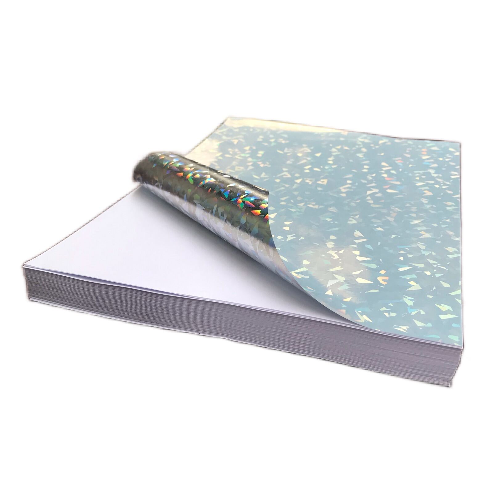 Best Stiker Hologram Pecah Beling A4 Kertas Stiker 3D Sticker Vinyl ...