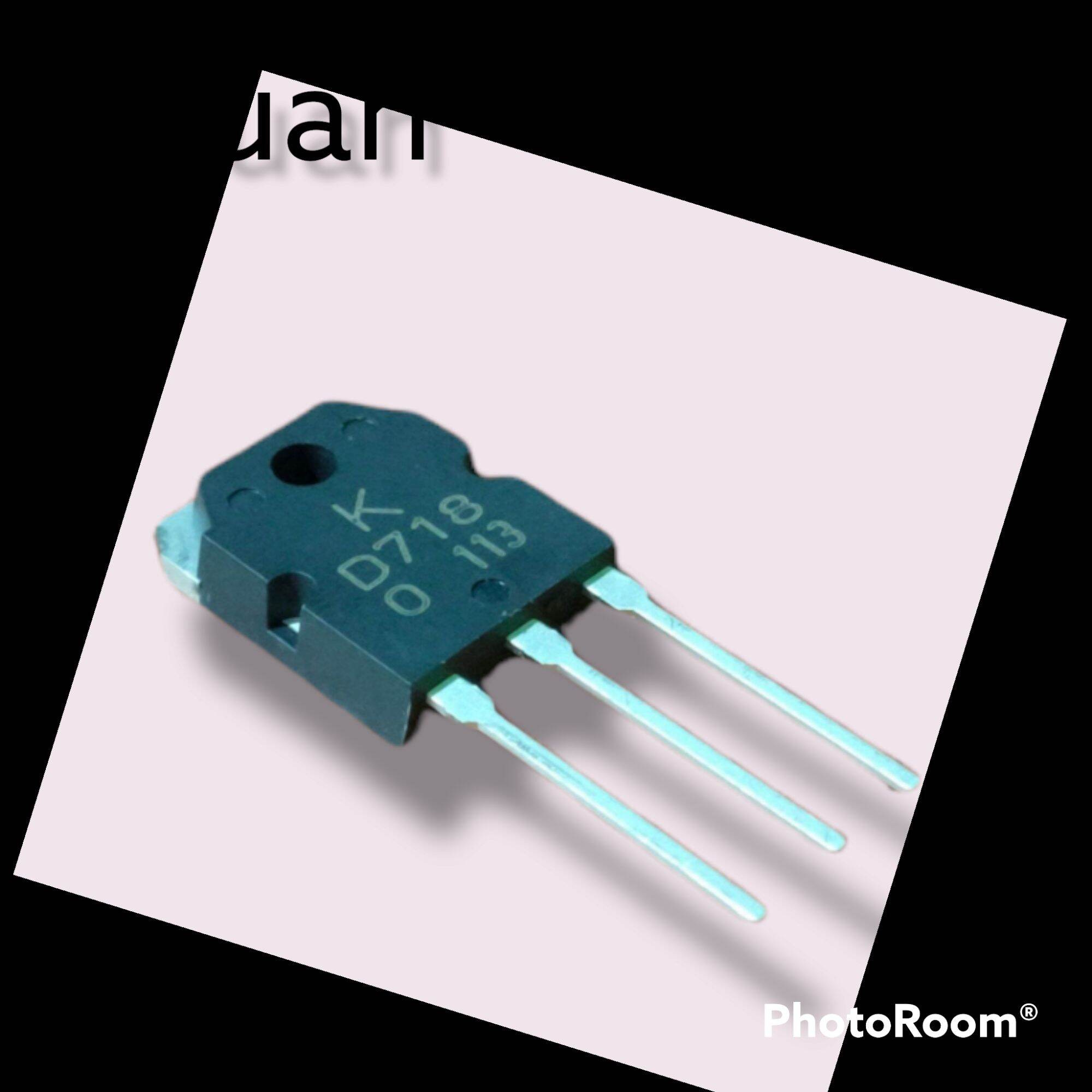 1 buah TRANSISTOR 2SD718 2SD 718 D718 silicone NPN power transistor ...