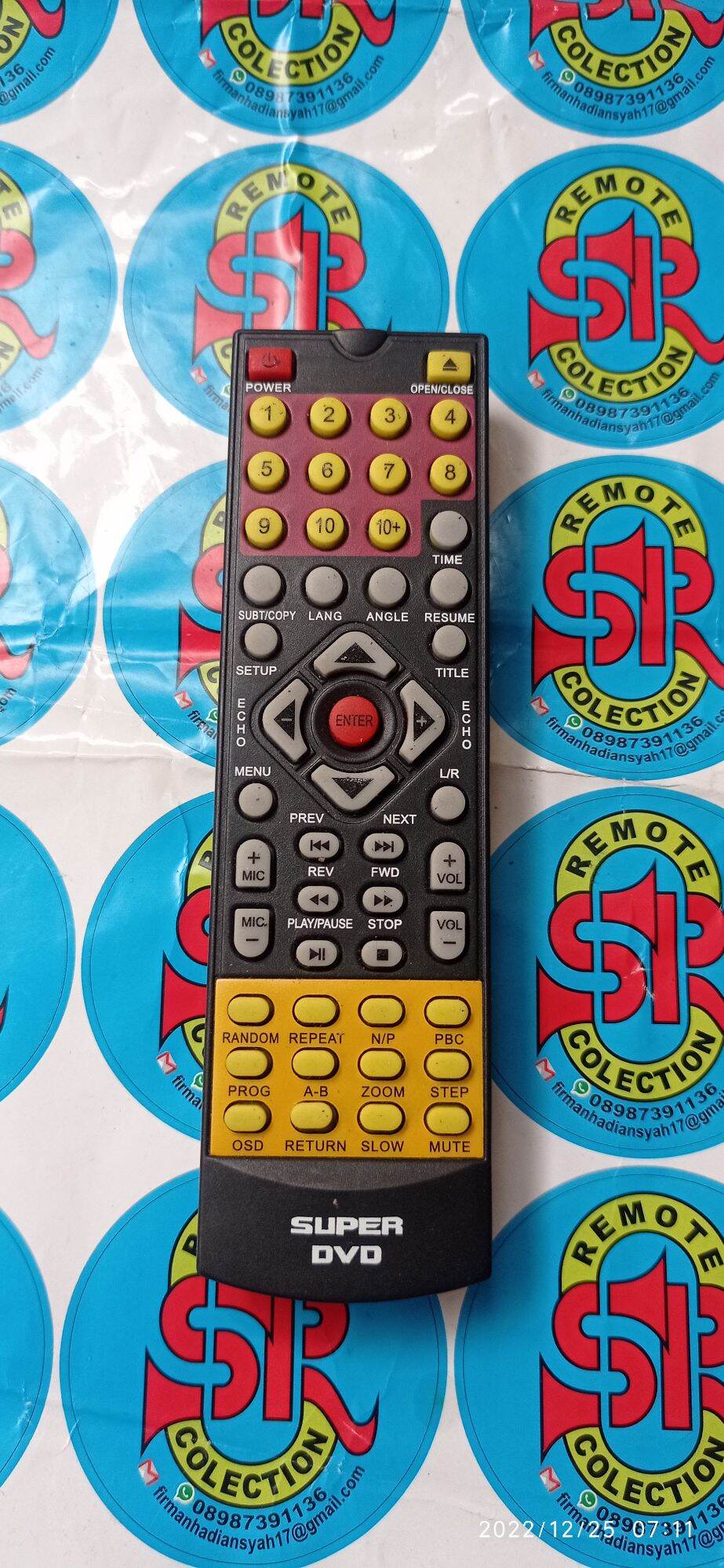 Remote super dvd vitron | Lazada Indonesia