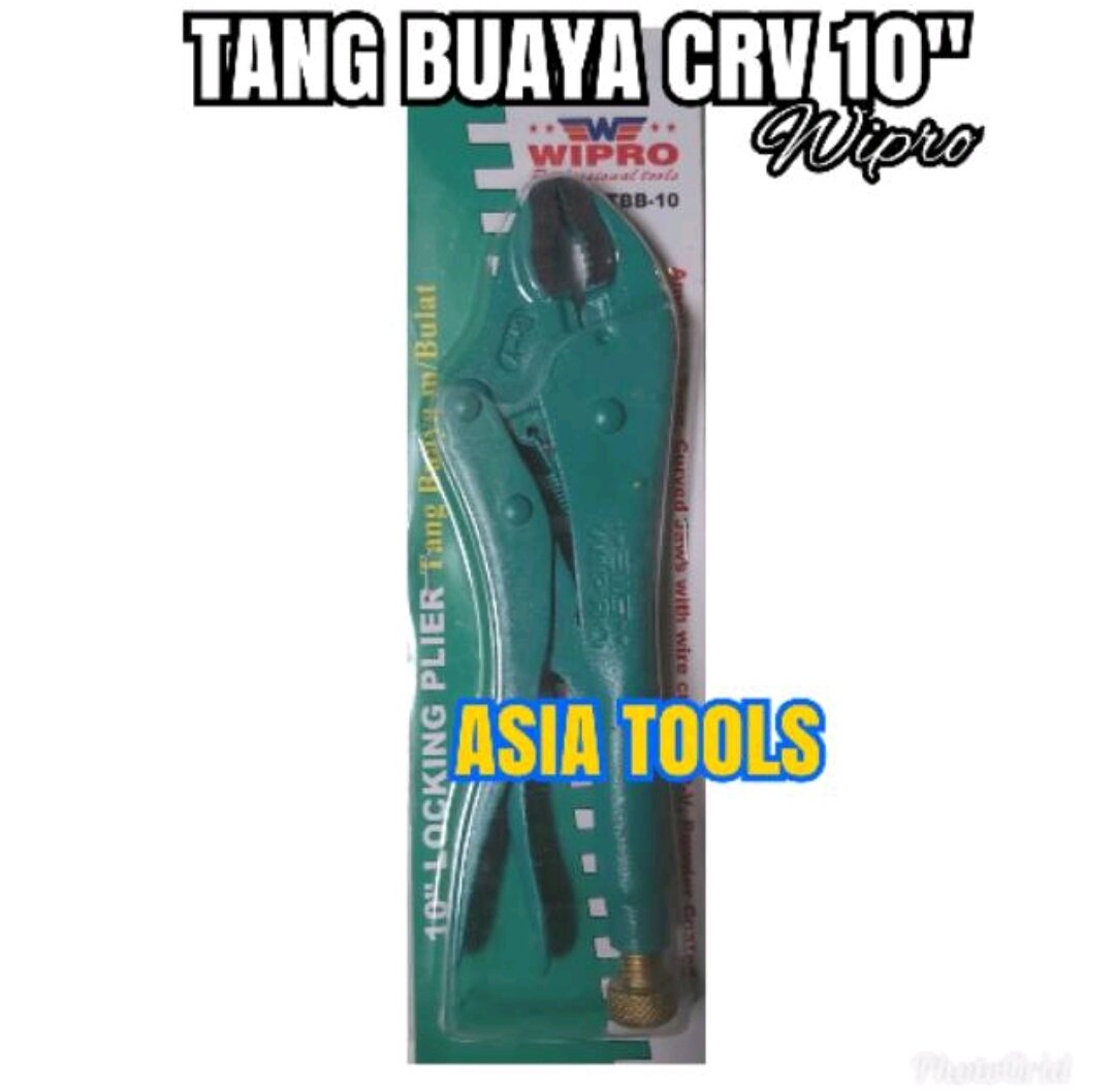 WIPRO Tang Buaya Model Bulat CRV 10" | Lazada Indonesia