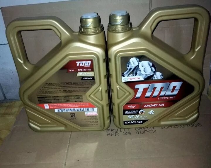 Oli Mesin Mobil TMO Gold Bensin. 0w-20 (4L) ORIGINAL | Lazada Indonesia