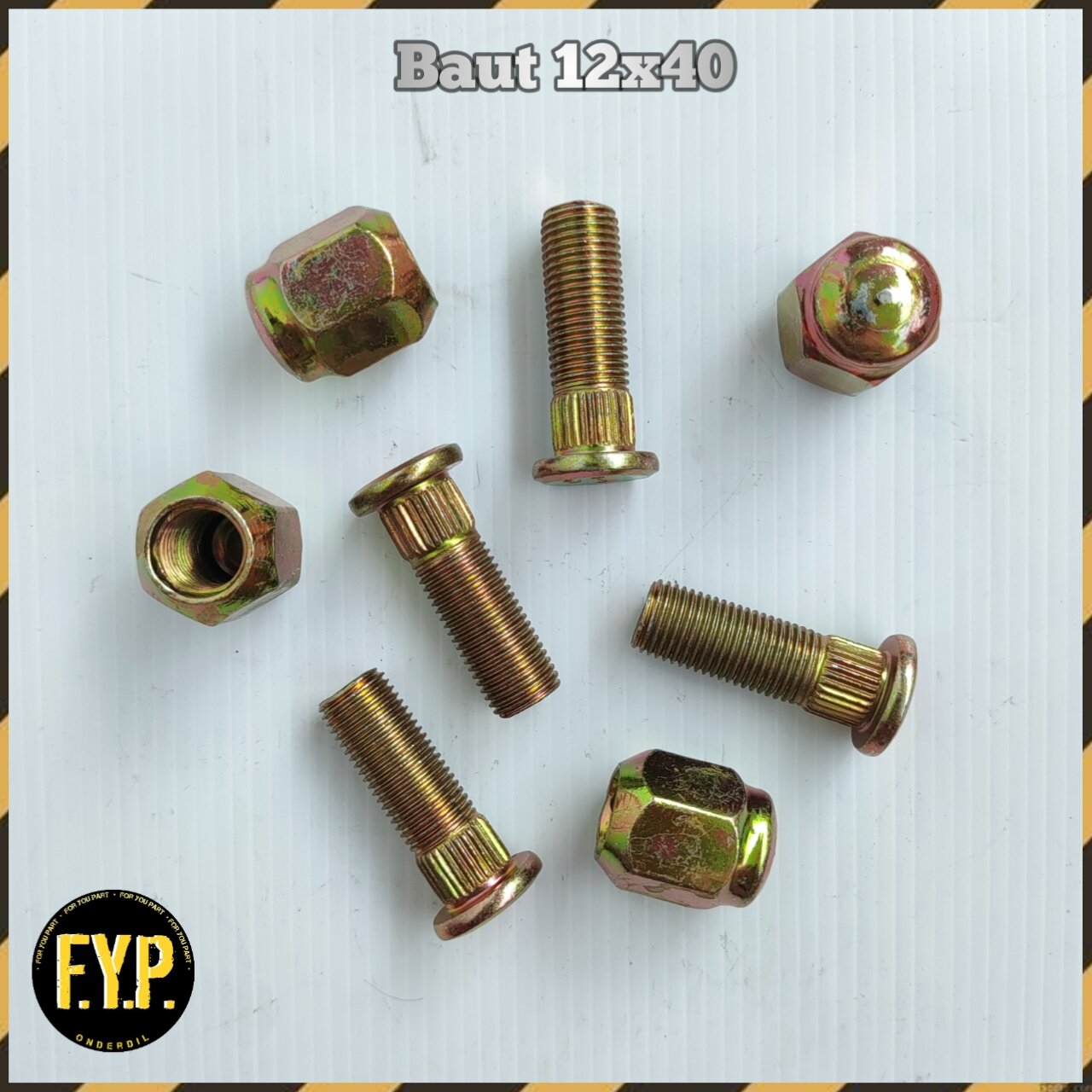 Baut Roda Plus Mur 12x40 Semua Motor Roda 3 Tiga Viar Karya Kaisar ...