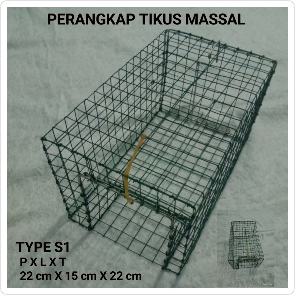 PERANGKAP TIKUS MASSAL TYPE S1 | Lazada Indonesia