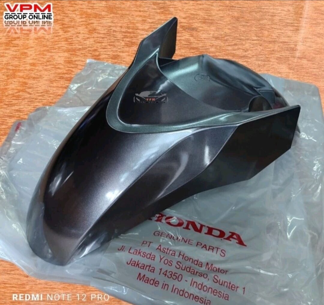 spakbor depan PCX 160 new k1Z 2021 2022 2023 2024 original abu abu gray ...
