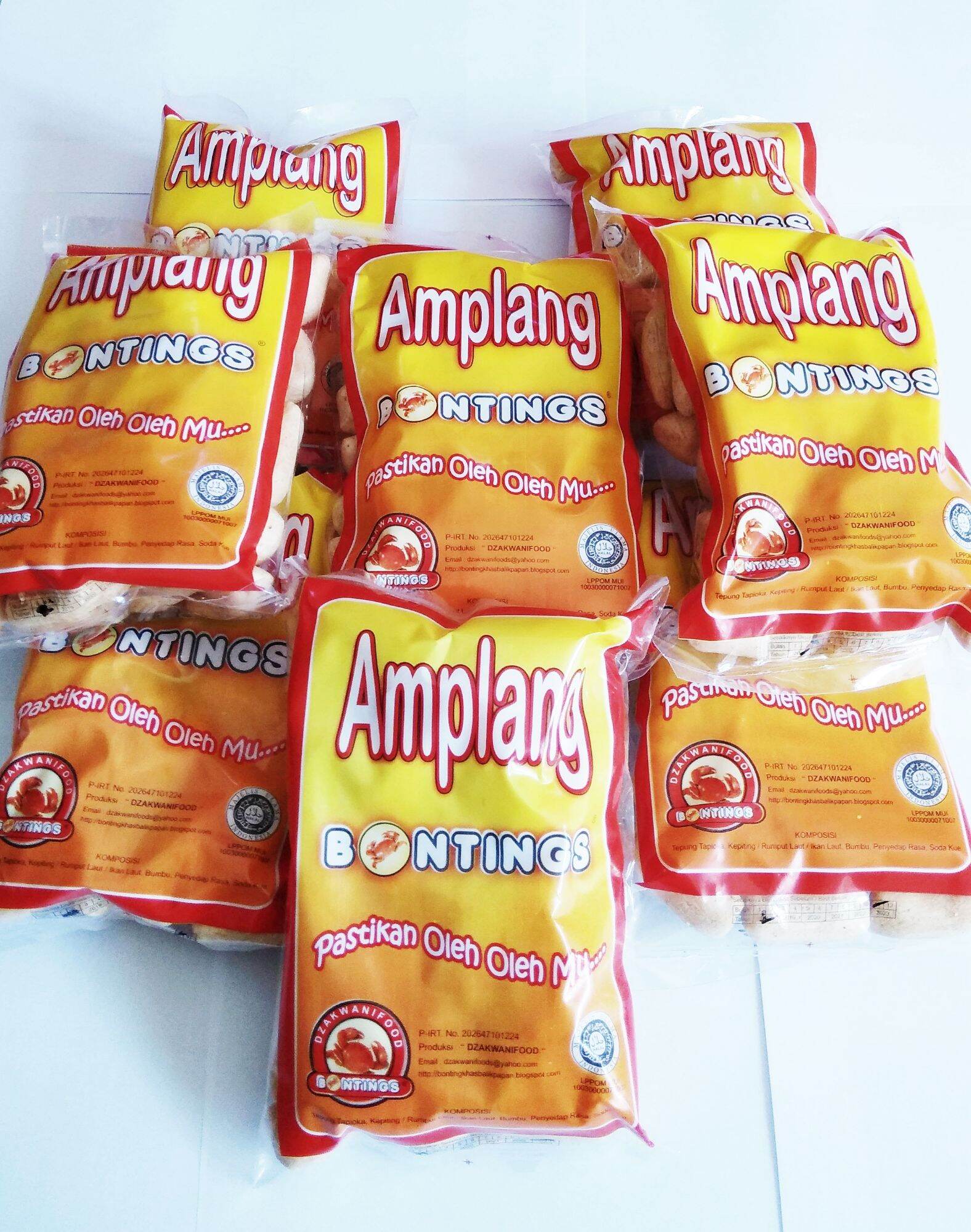 makanan cemilan oleh oleh khas balikpapan Kalimantan Bontings paket ...
