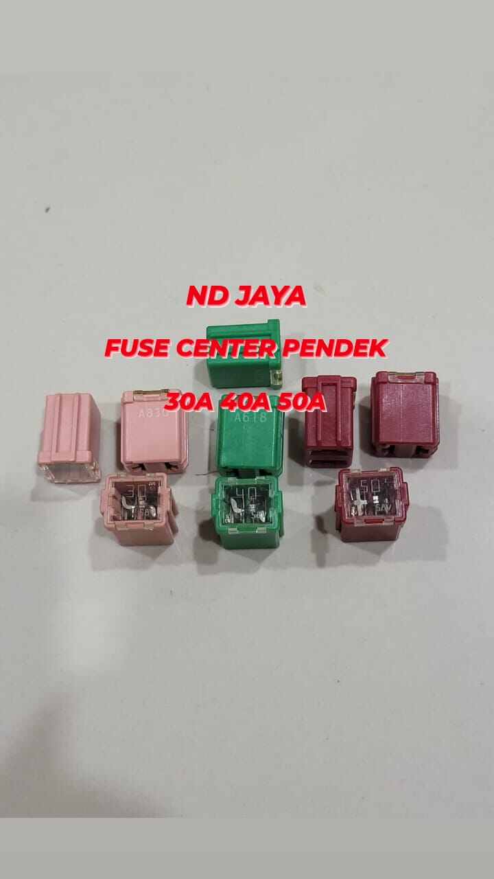 FUSE CENTER KECIL SEKRING PUSAT PENDEK GARIS 30A 40A 50A HARGA 1PC | Lazada Indonesia