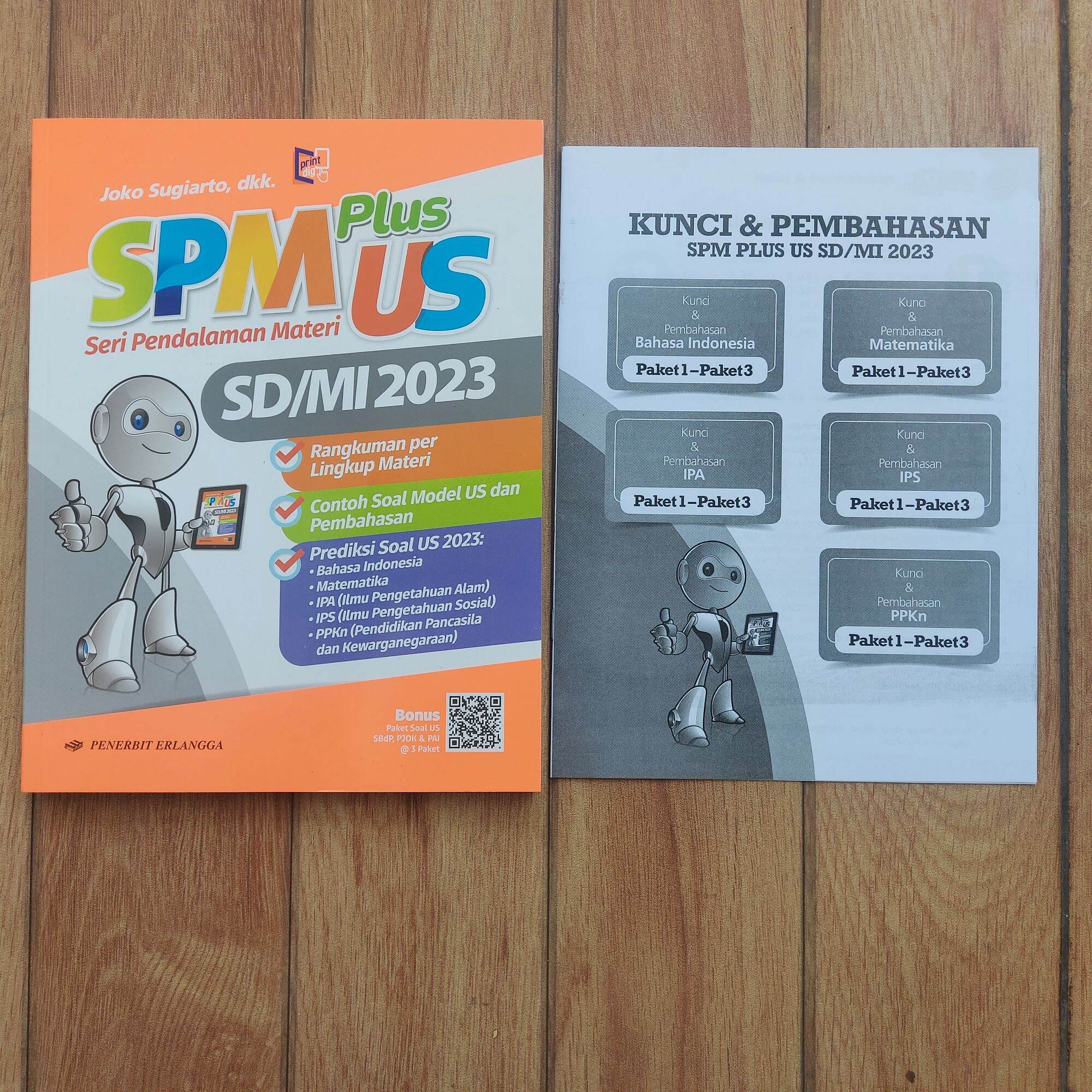 SPM PLUS US SD/MI 2023 seri pendalaman materi, penerbit ERLANGGA | Lazada Indonesia