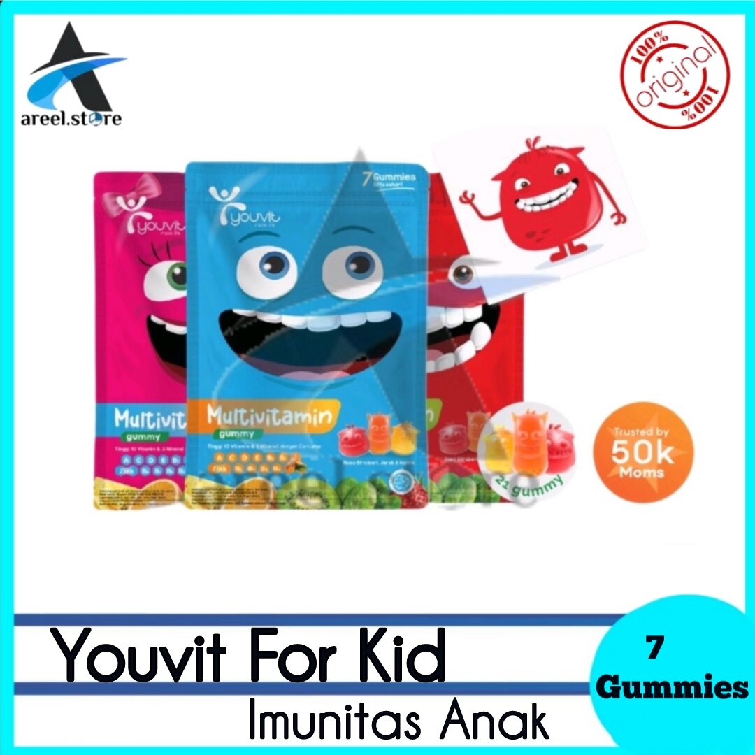 Youvit Multivitamin For Kids / multivitamin untuk kesehatan anak ...