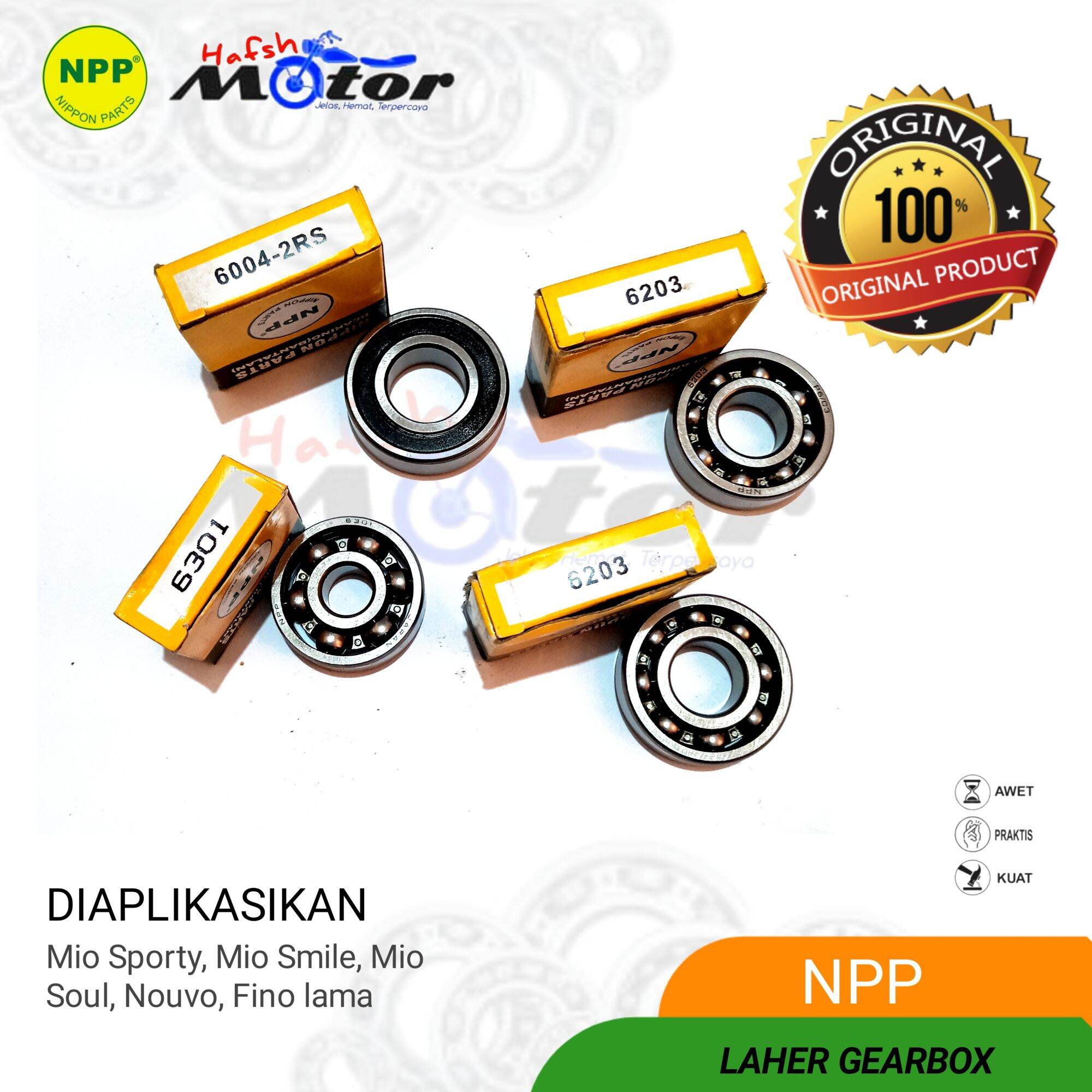 BERING LAHER RASIO SET GEARBOX GARDAN KOMPLIT Mio smile Sporty soul ...