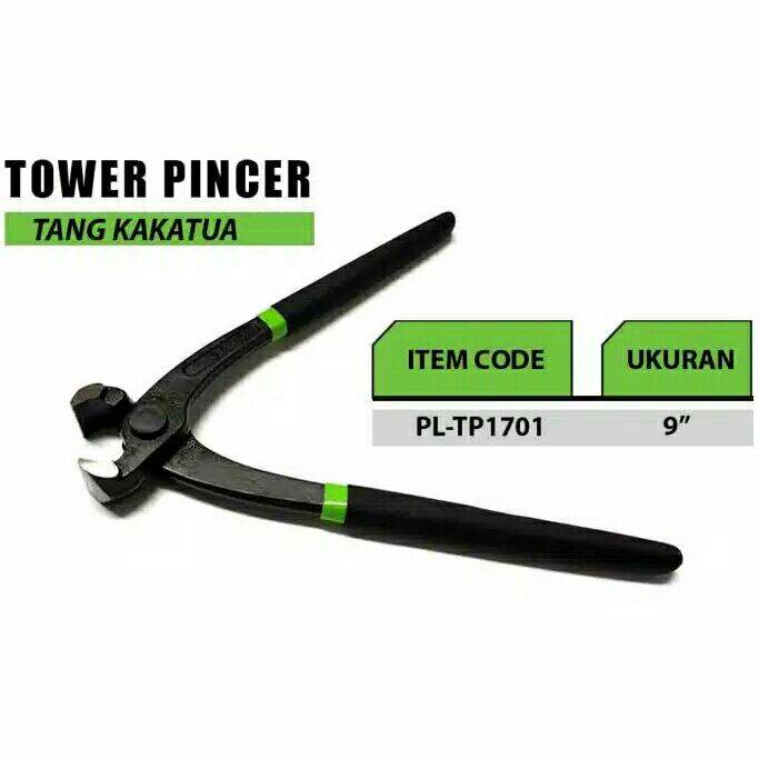 Tang Kakatua 9" inch Gegep Cabut Paku / Tower Pincer Pliers TEKIRO ...