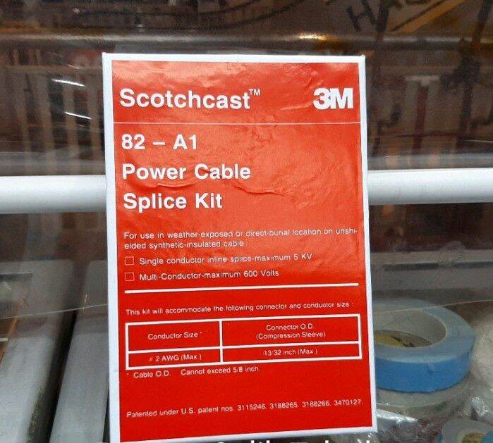3M Scotchcast 82 a1 Power Cable Splice kit | Lazada Indonesia