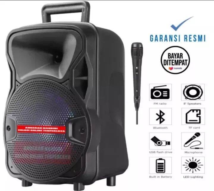 UKURAN PALING BESAR!!!!!!!!!!!!!!!!Speaker Bluetooth Kimiso 8.5inc ...