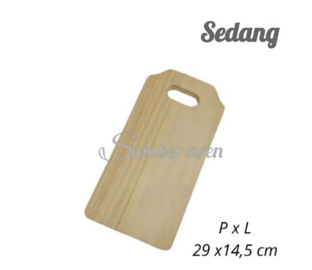 Talenan Kayu Talenan Bolong Persegi Tebal Panjang Ukuran Kecil/Sedang ...