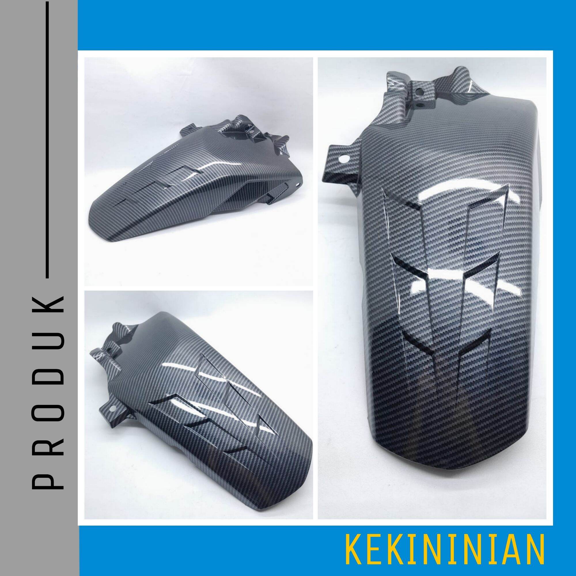 Hugger Spakbor kolong VARIO 160 2022 2023 Anti Cipratan Lumpur Carbon ...