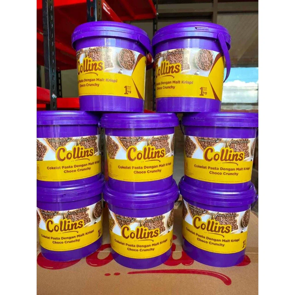 COLLINS CHOCO CHRUNCY | SELAI COKELAT 1 KG | VIRAL | MURAH | Lazada ...