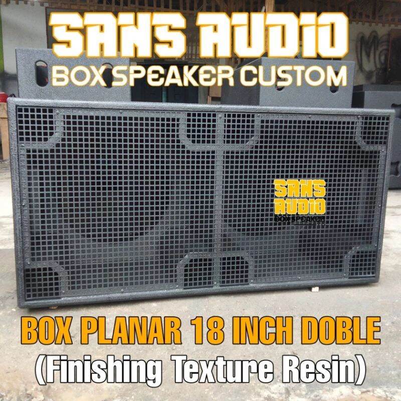 Box speaker planar 18 inch doble finishing | Lazada Indonesia