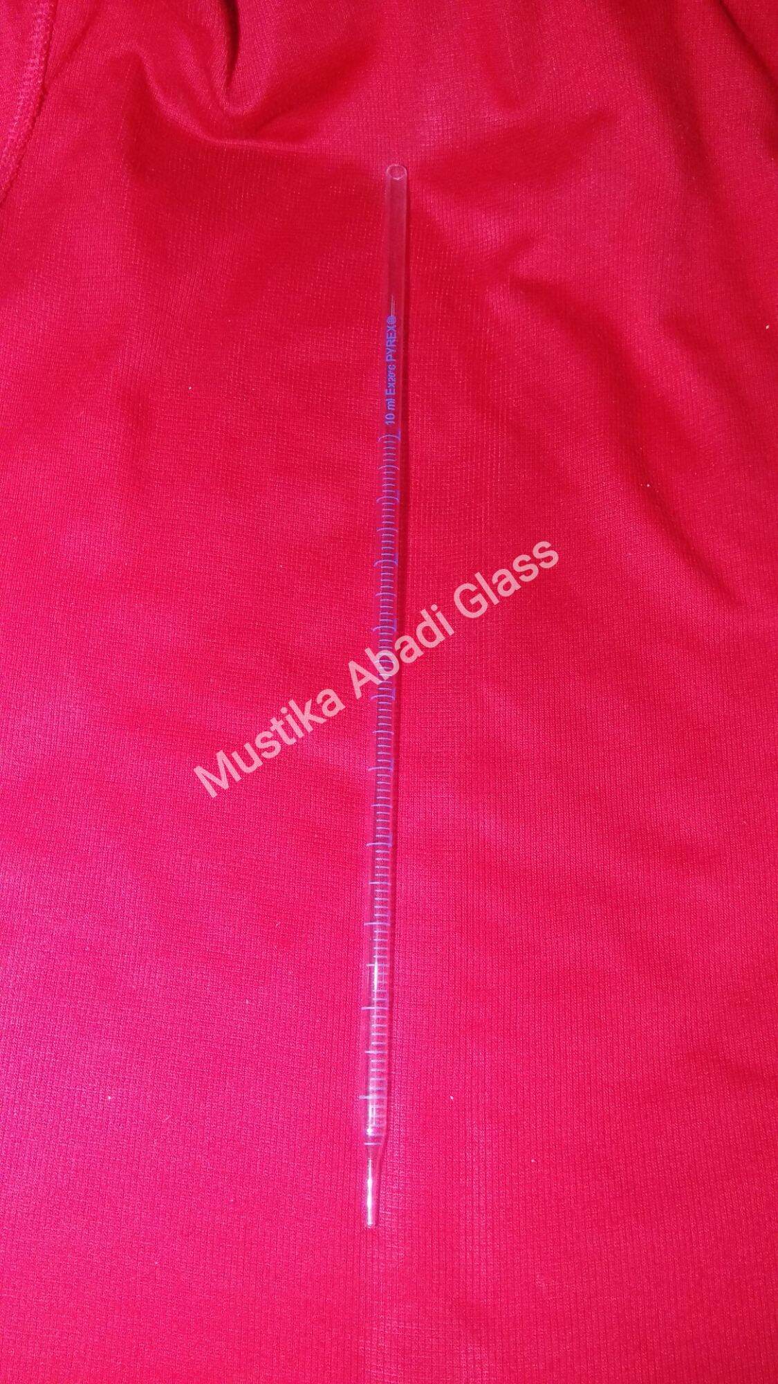 measuring pipet - pipet ukur 10ml - 10 Ml pyrex skala biru | Lazada ...