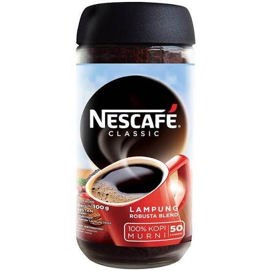 kopi murni nescafe classic botol 100g dan 200g | Lazada Indonesia