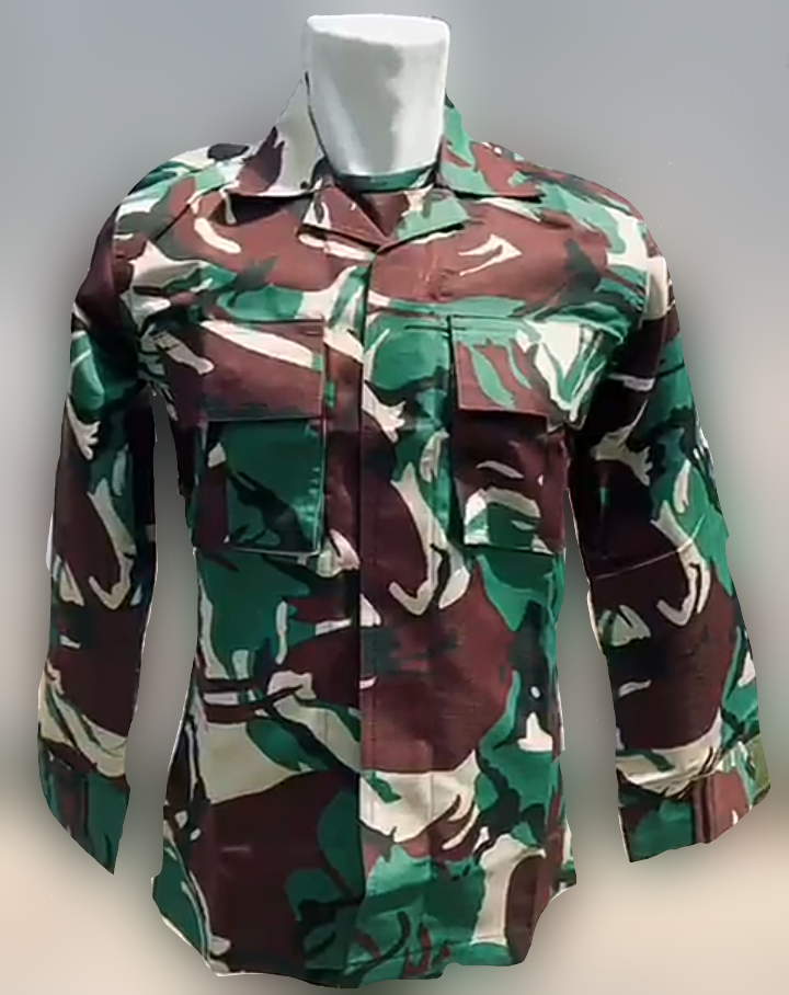 seragam TNI PDL bahan Balotelli | Lazada Indonesia