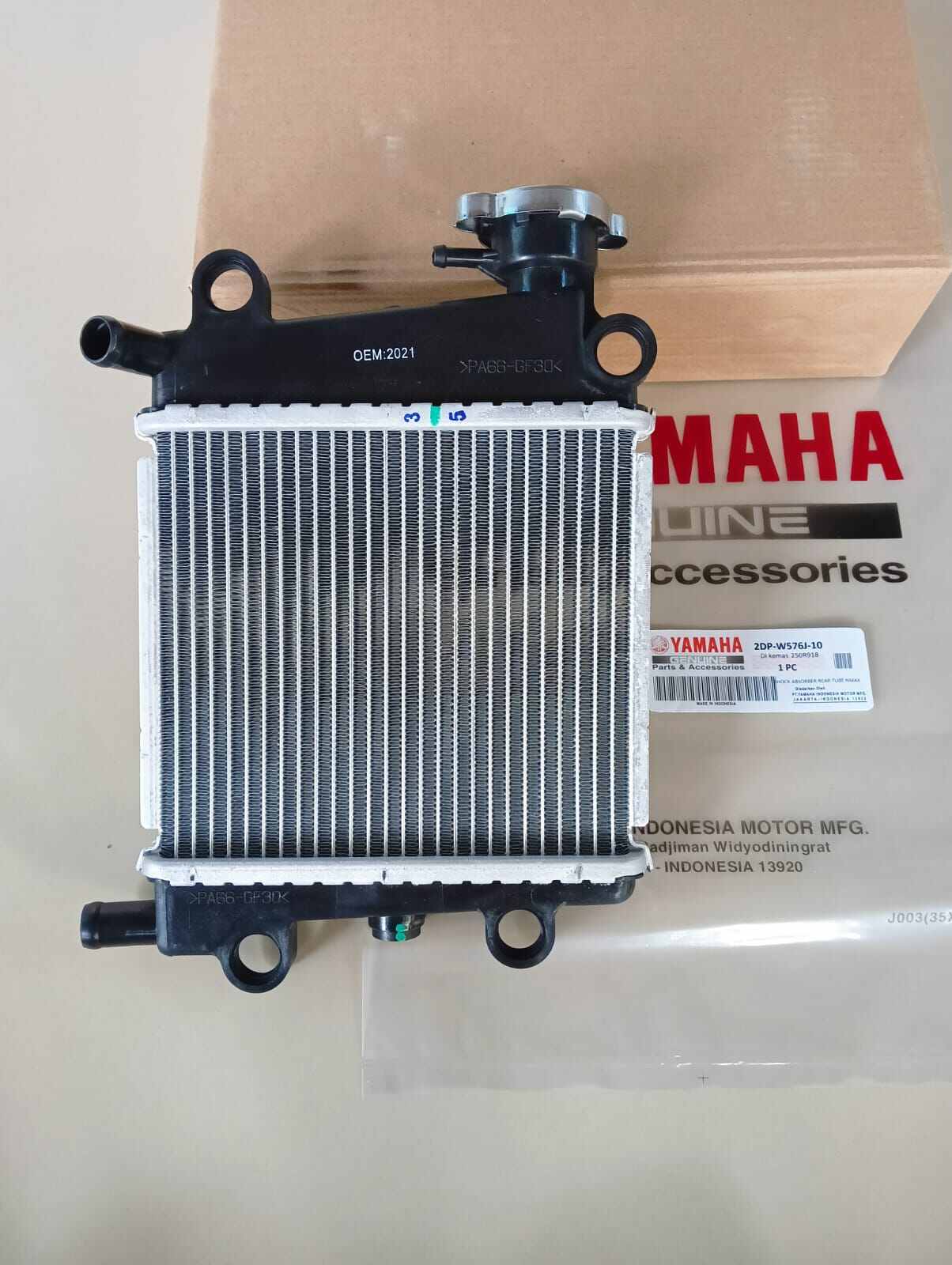 RADIATOR ASSY YAMAHA NMAX OLD/AEROX 155/2DP-ORI | Lazada Indonesia