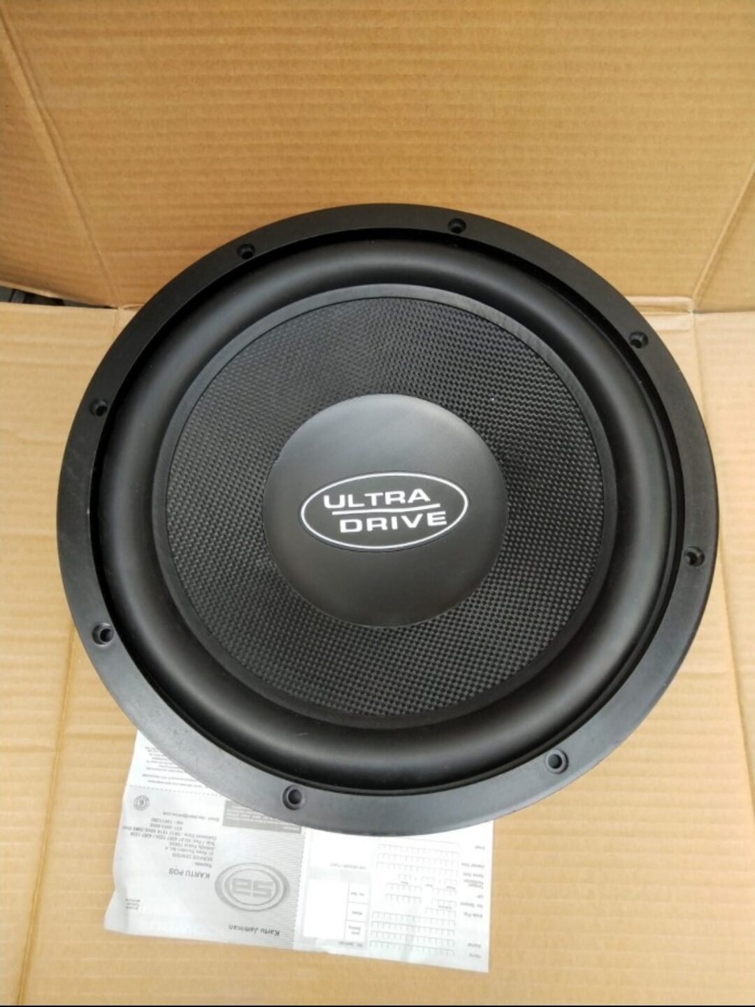 Subwoofer 12inch Ultra Drive UD-12D4/speaker subwoofer 12inch merk ...