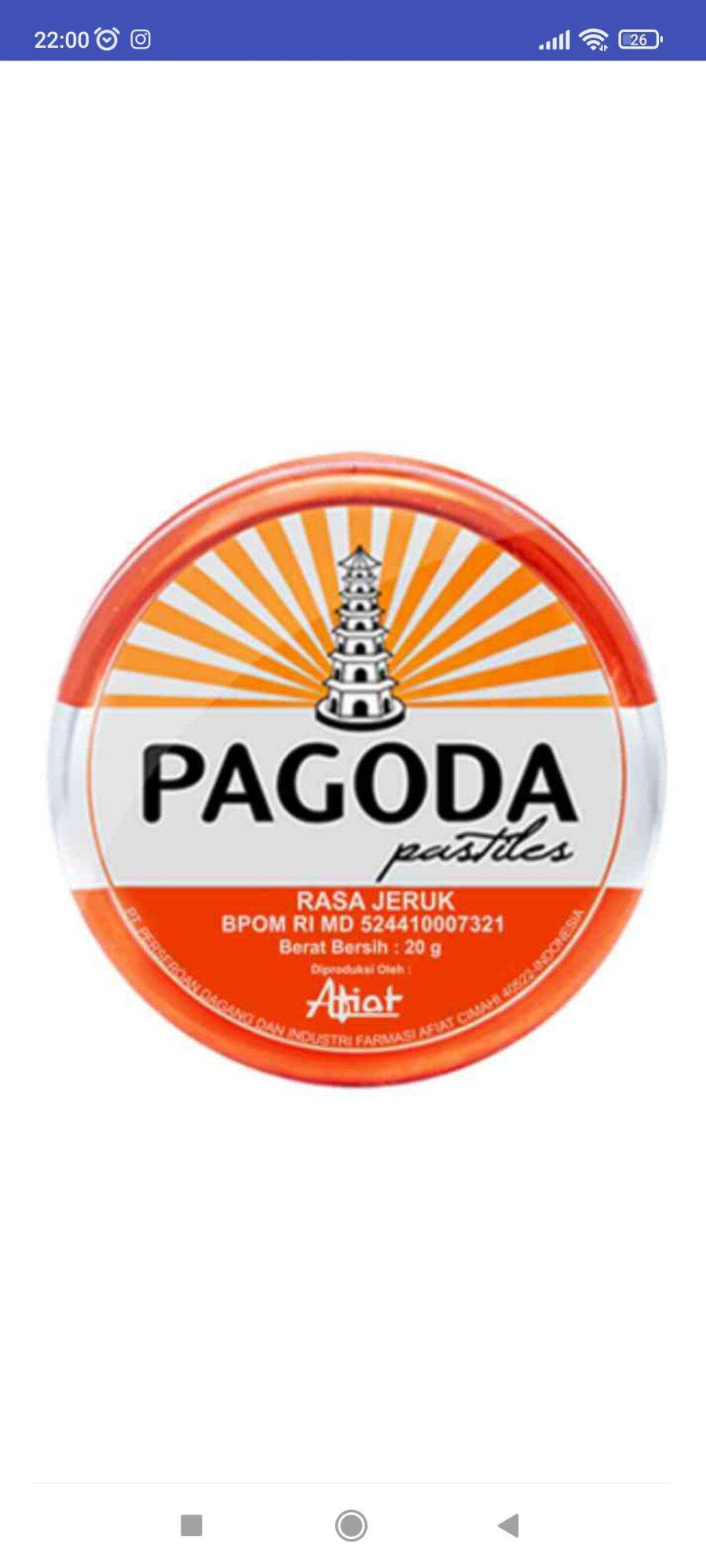 permen PAGODA 20 G | Lazada Indonesia