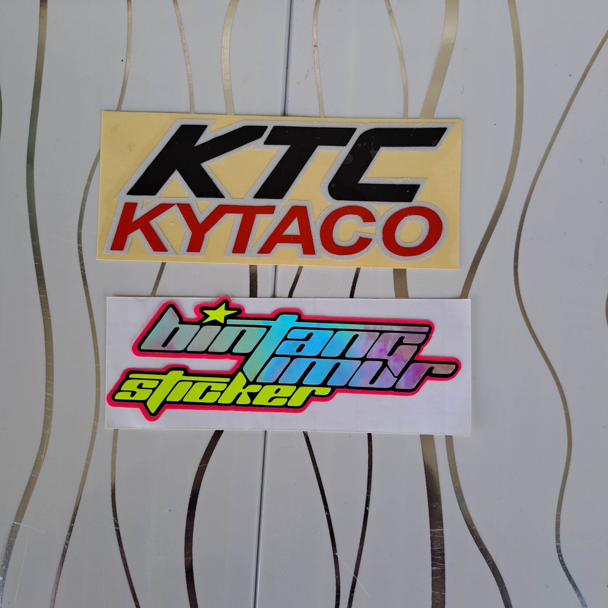 STICKER STIKER KTC RACING KYTACO CUTTING STICKER | Lazada Indonesia