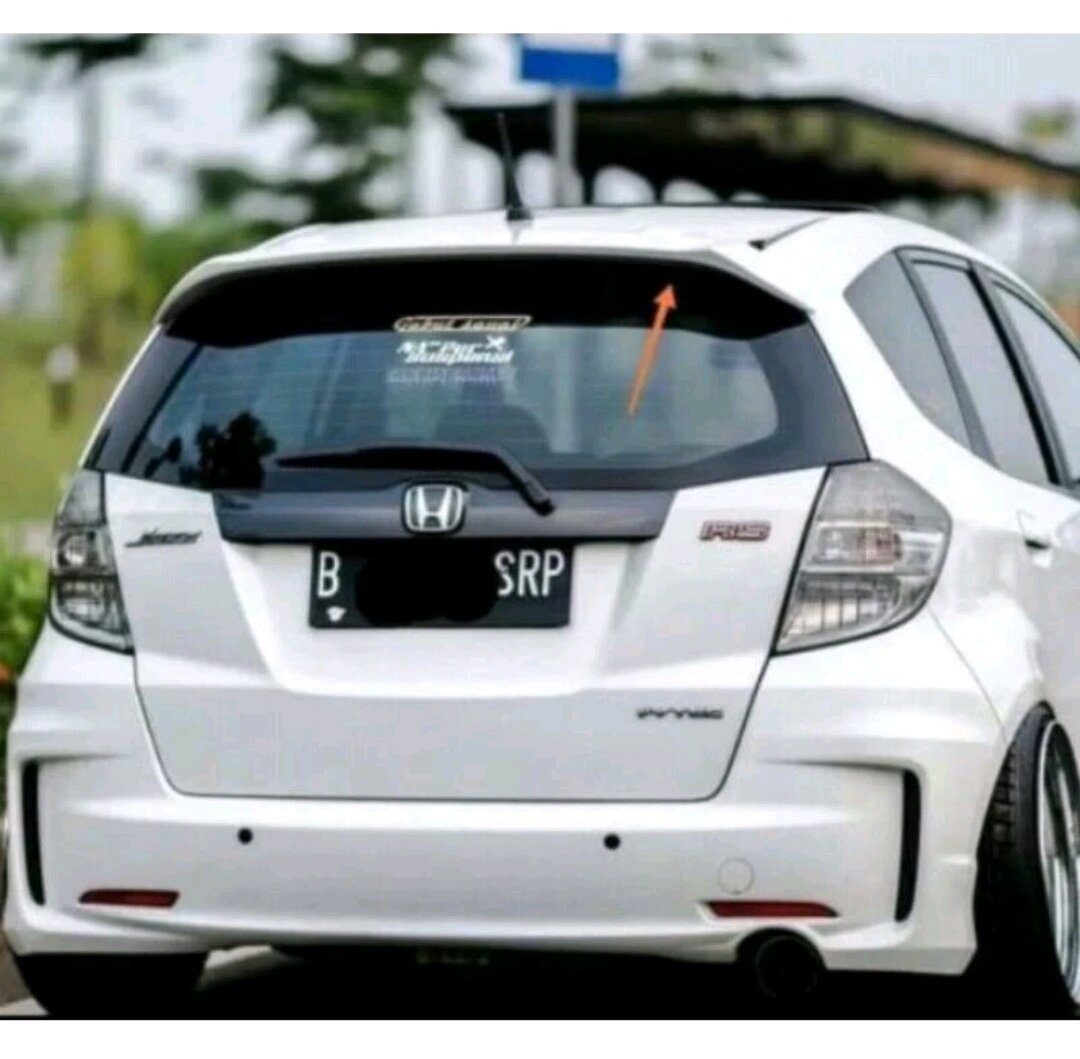 Spoiler jazz ge 8 model mdl0 plastik | Lazada Indonesia