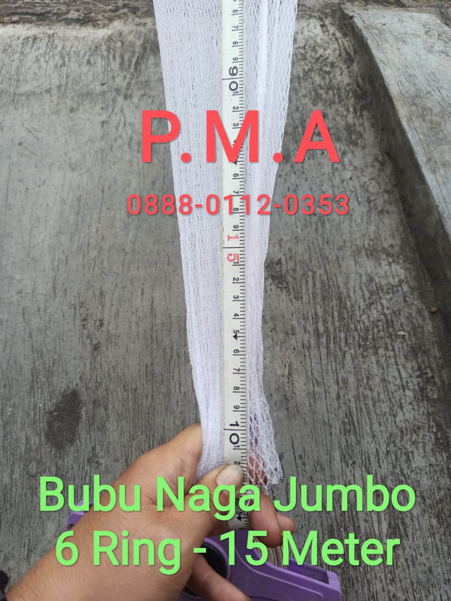 [RING 6] Bubu Naga Jumbo 32x37cm - 15 Meter | Lazada Indonesia