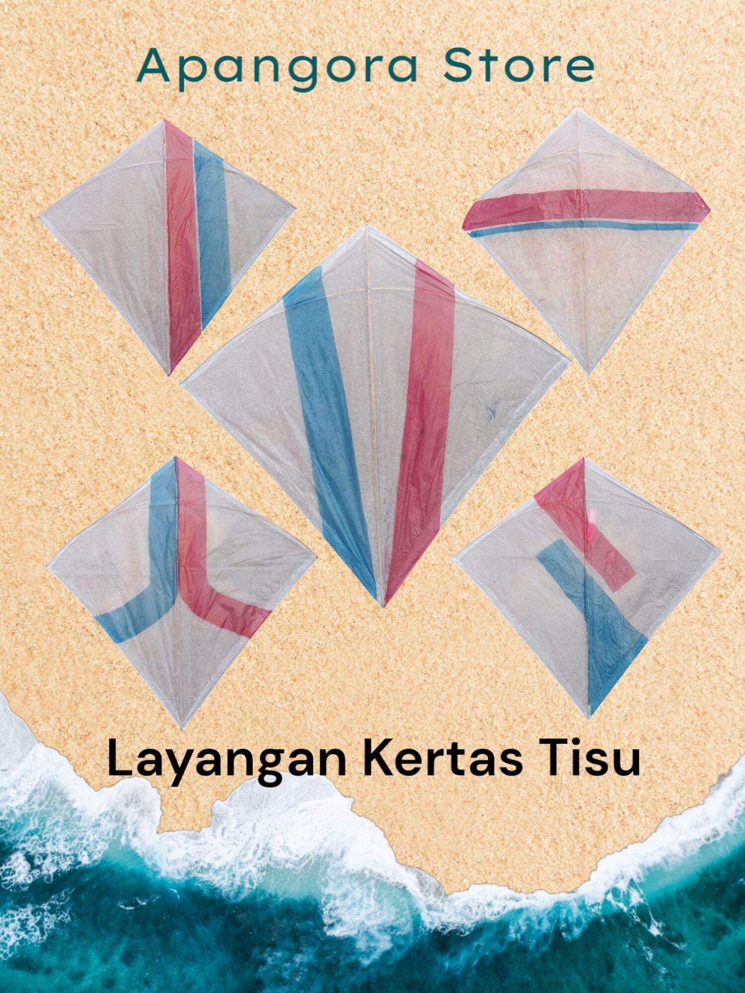 LAYANGAN KERTAS 100pcs / LAYANG LAYANG / MAINAN TRADISIONAL / MAINAN ...