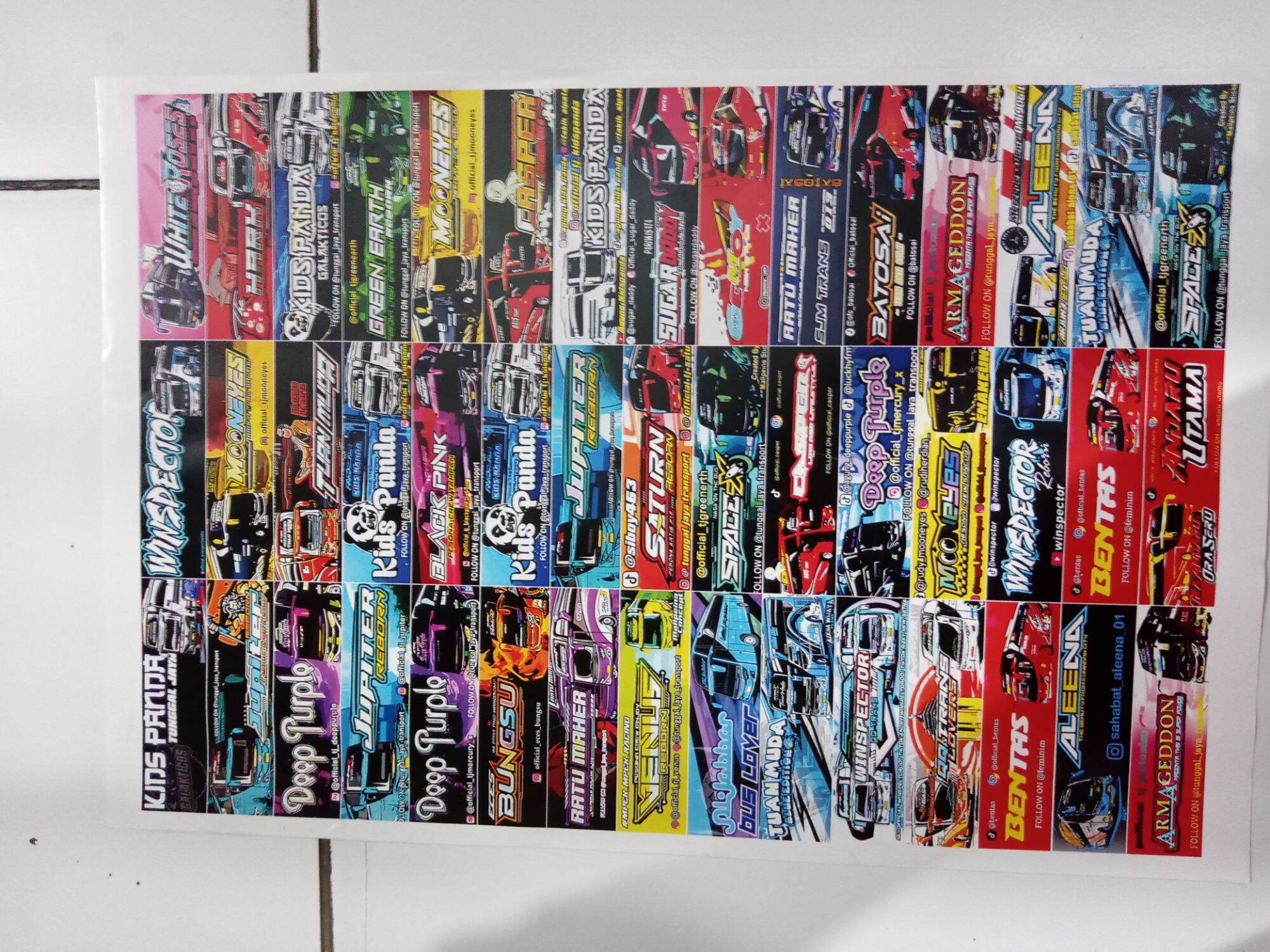 SETIKER BUS BASURI/SETIKER LOGO BUS BASURI ISI 45/SETIKER BUS BASURI ...