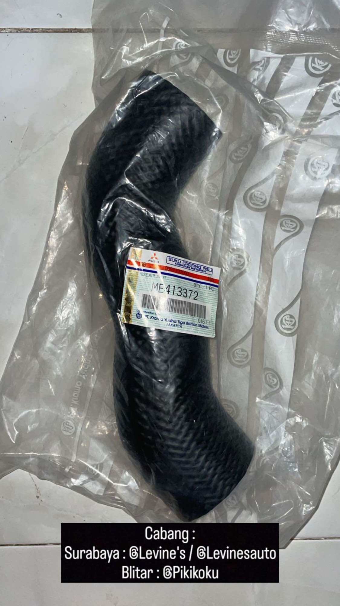 selang turbo canter original ME413372 / selang hawa turbo canter asli ...