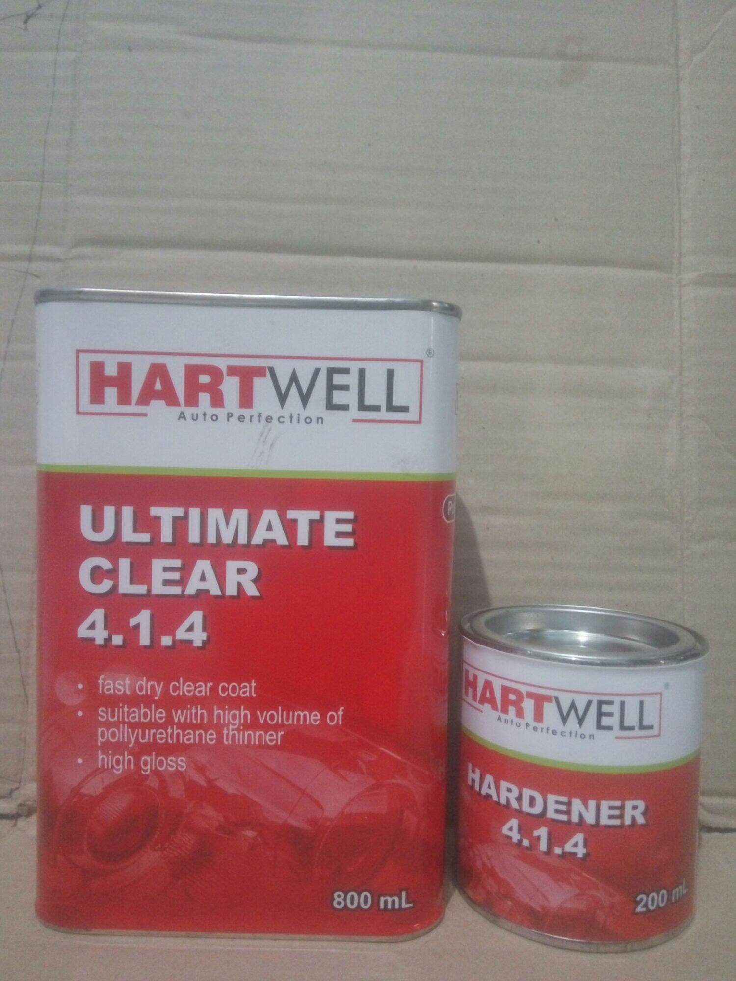 Hart well, Ultimate clear Pernis gloss Pelapis Cet Ultimate 1ltr Set PU ...