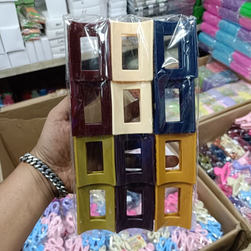 Jepitan Rambut Jedai Kotak 5cm Model Korean Style | Lazada Indonesia