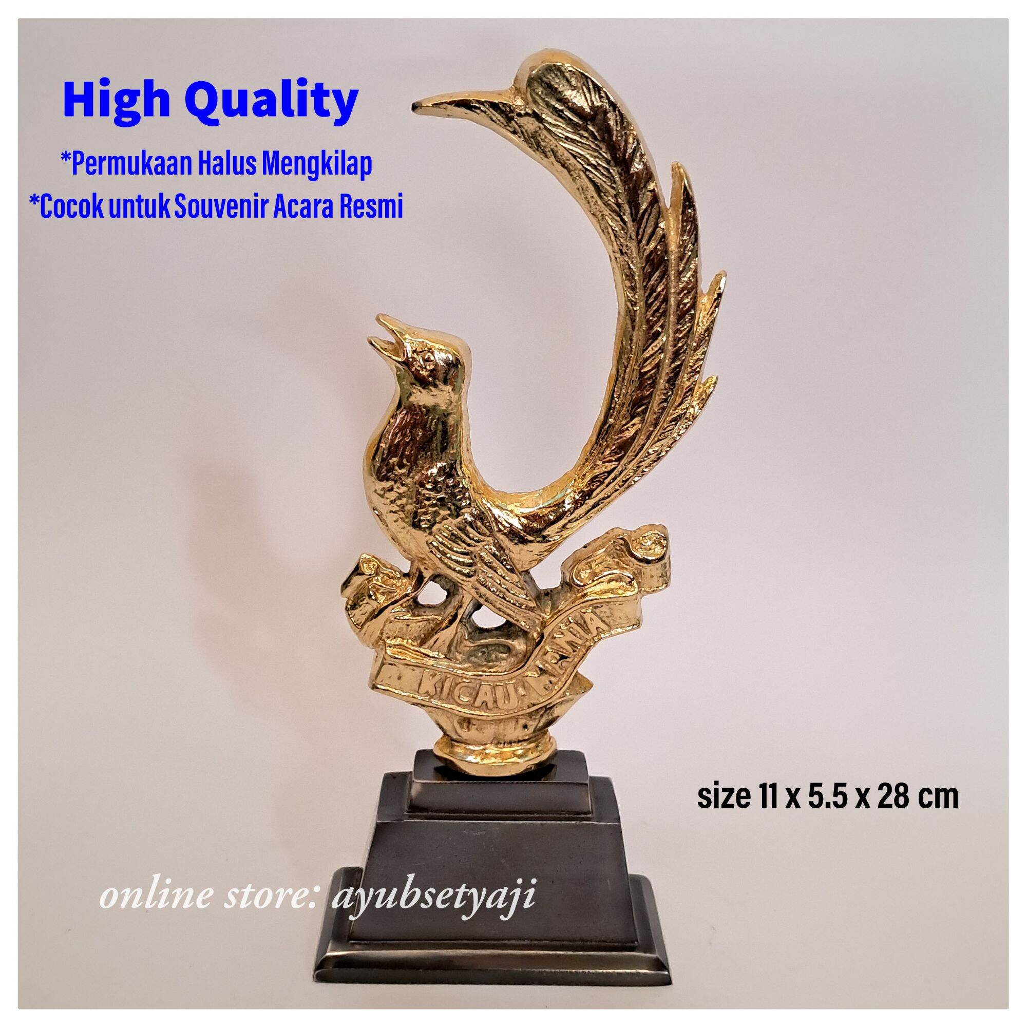 Piala Burung Murai / Souvenir Piala Lomba Burung Kicau mania Bahan ...