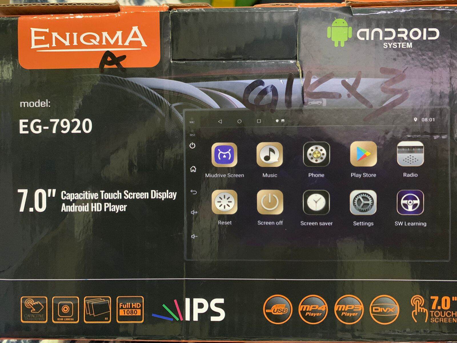 ENIGMA EG-7920 Head Unit Android 10.0 GO, Double Din Full HD 1080 ...