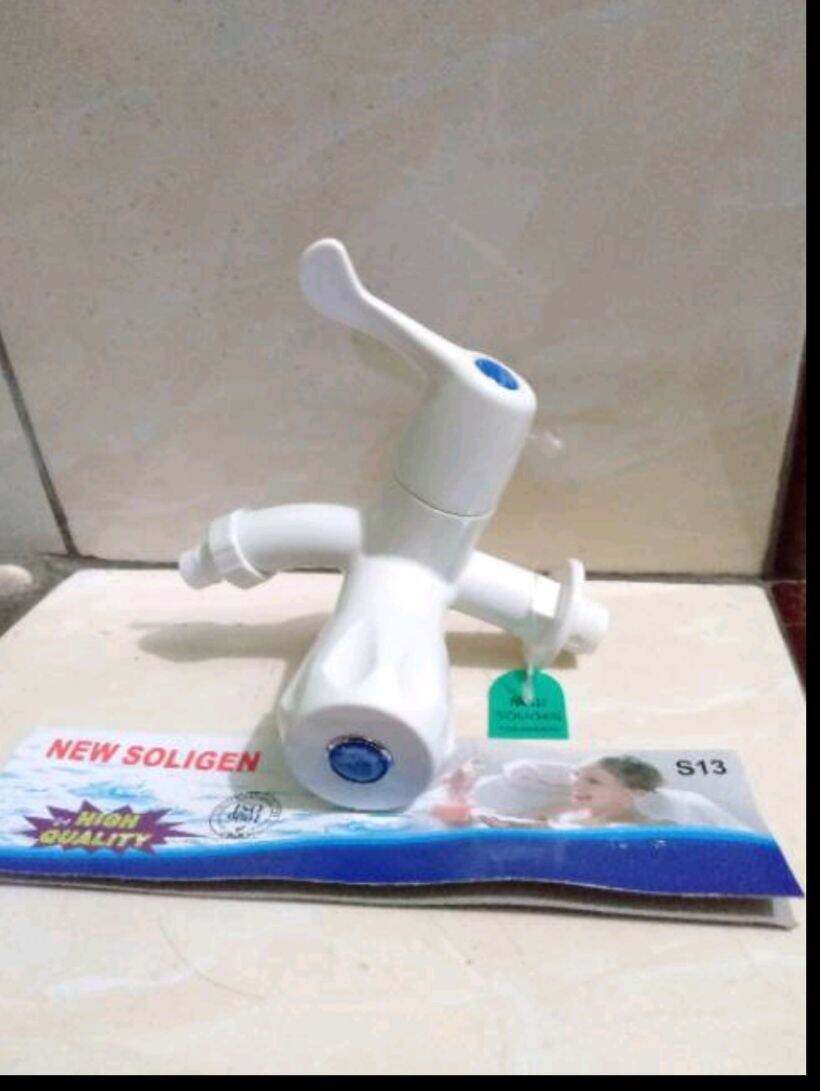 kran cabang pvc soligen keran double soligen | Lazada Indonesia