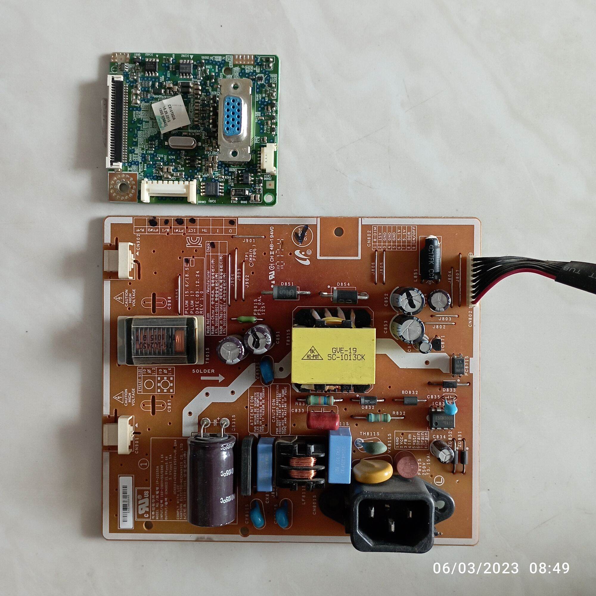 mb mobo mainboard motherboard psu power supply mesin monitor samsung E1920NX | Lazada Indonesia