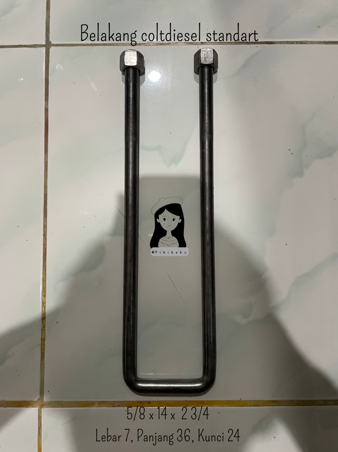 kawel per coltdiesel belakang begel per ps100 ubolt ps120 cekak per PS ...