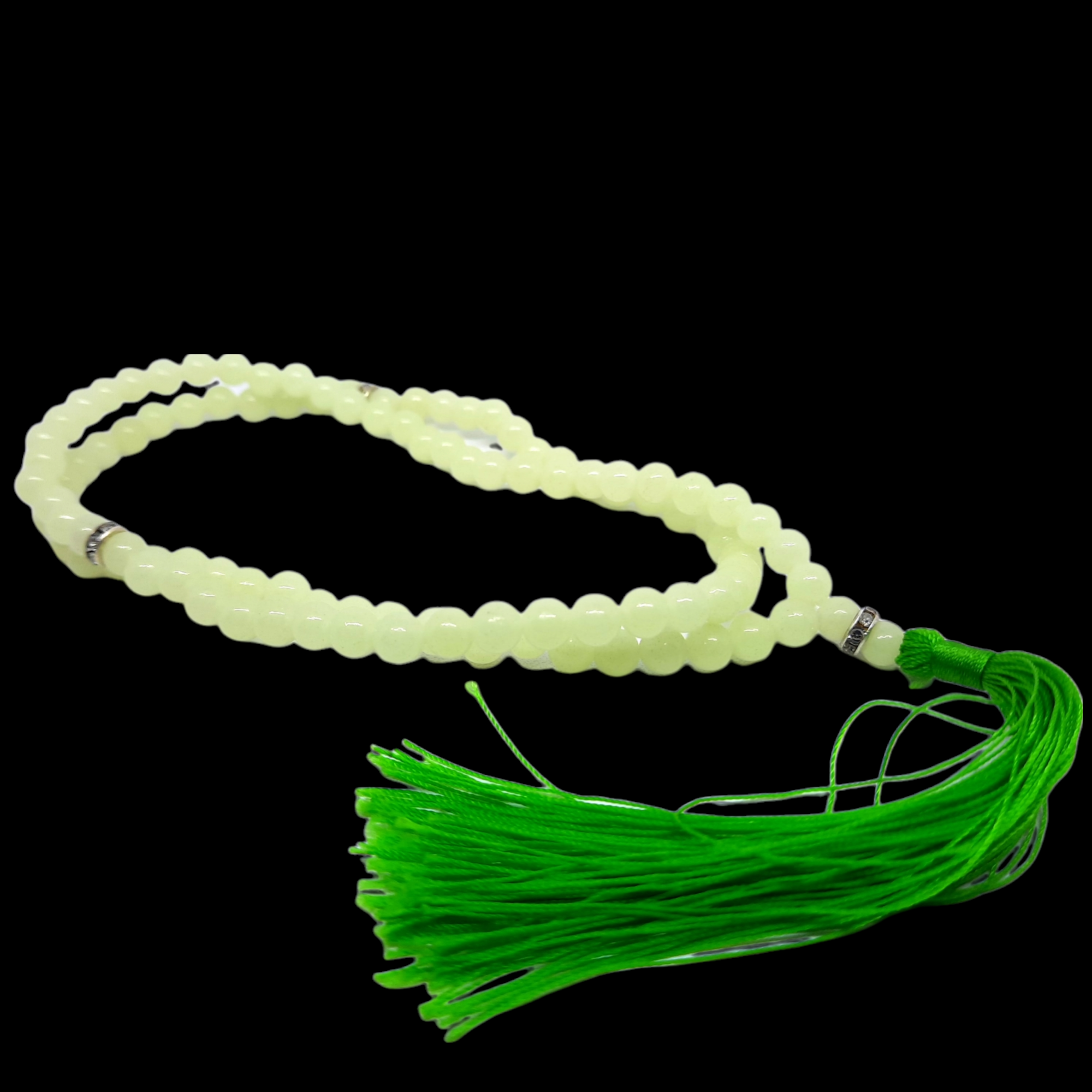 Tasbih Batu Fosfor Asli Menyala Dalam Gelap 10mm 99 Butir Original ...