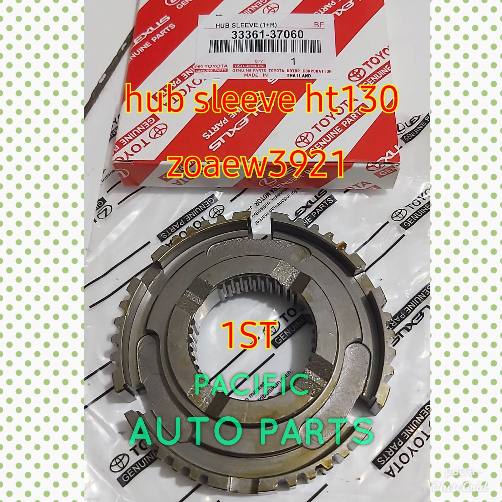 hub sleeve hub syncromis gigi penghubung 1+R ht130 hino dutro 33361 ...
