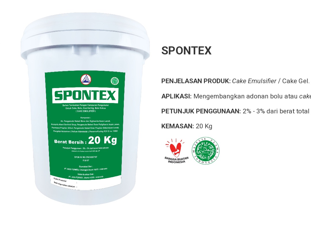 BAHAN KUE SP SPONTEX 100 GR REPACK | Lazada Indonesia